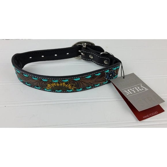 Myra Bag | Dog | Myra Bag Hand Tooled Leather Western Painted Padded ...